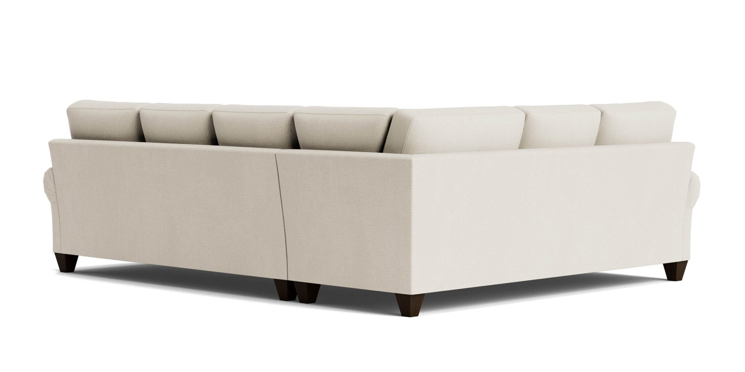 True Custom™ True Custom® Large Panel Arm L-Shaped Sectional – Harding ...